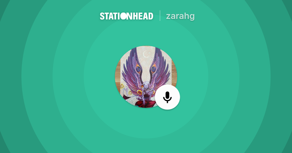 Listen to zarahg live on Stationhead