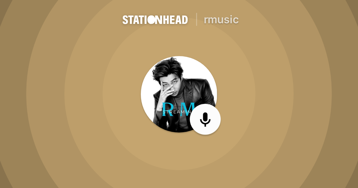Listen to rmusic live on Stationhead